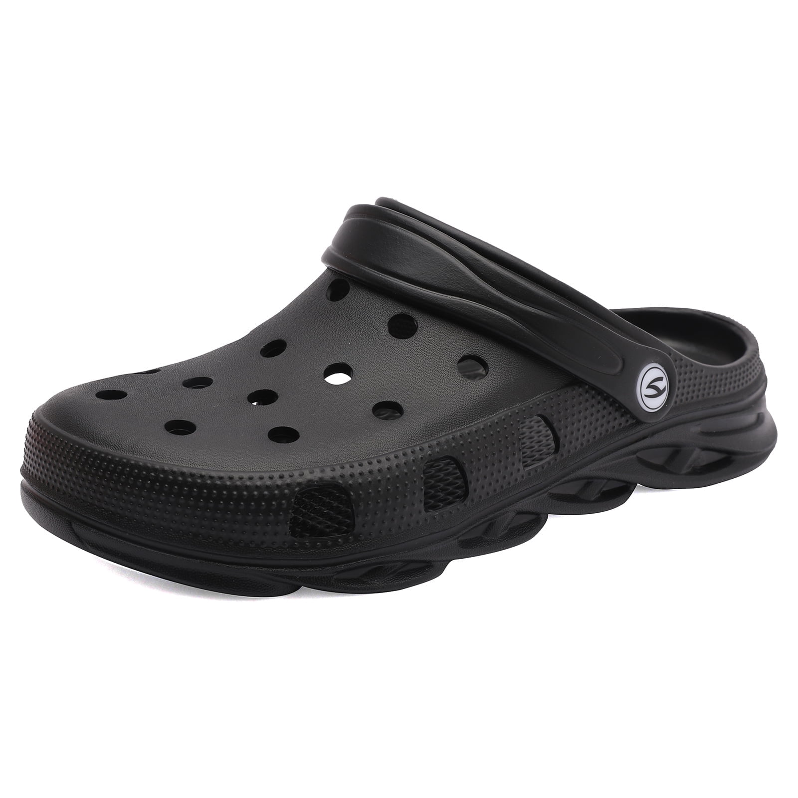 GUBARUN Unisex Garden Clogs Shoes, Black, EVA Material, Breathable ...