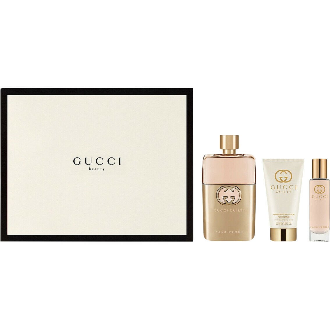 GUCCI GUILTY POUR FEMME by Gucci , EAU DE PARFUM SPRAY 3 OZ & BODY ...