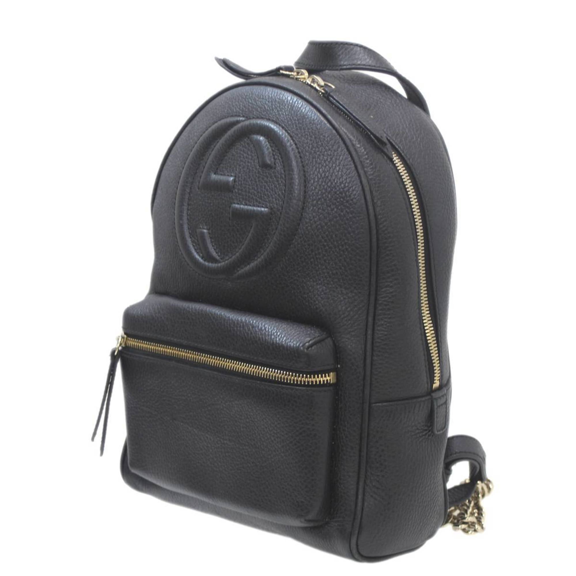Pre-Owned GUCCI Gucci Interlocking G Soho Backpack (Fair) - Walmart.com