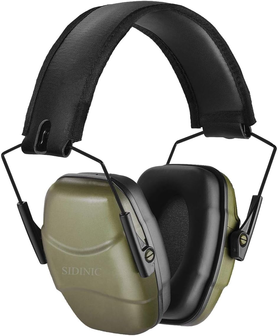 GUCHO Adjustable Noise Reduction Safety Ear Muffs, 34 dB NRR, Hearing ...