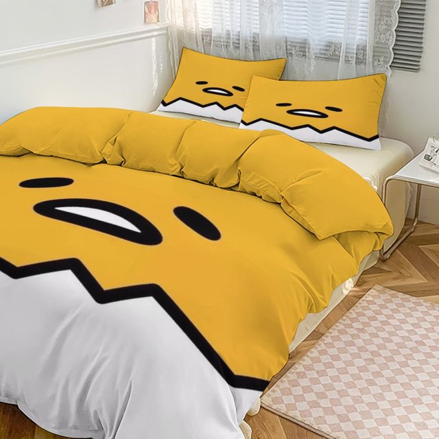 GUDETA-MA Bedding Set Anime Three-piece for Boys Girls Teens Twin ...