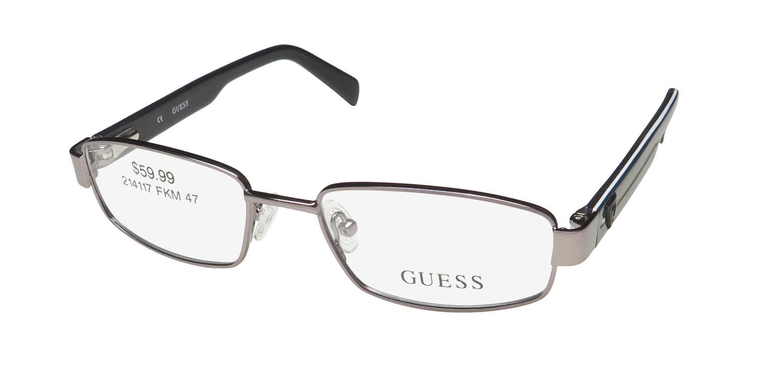 GUESS 9101-3 SIGNATURE LOGO ON TEMPLES AMERICAN DESIGNER EYEGLASS FRAME ...