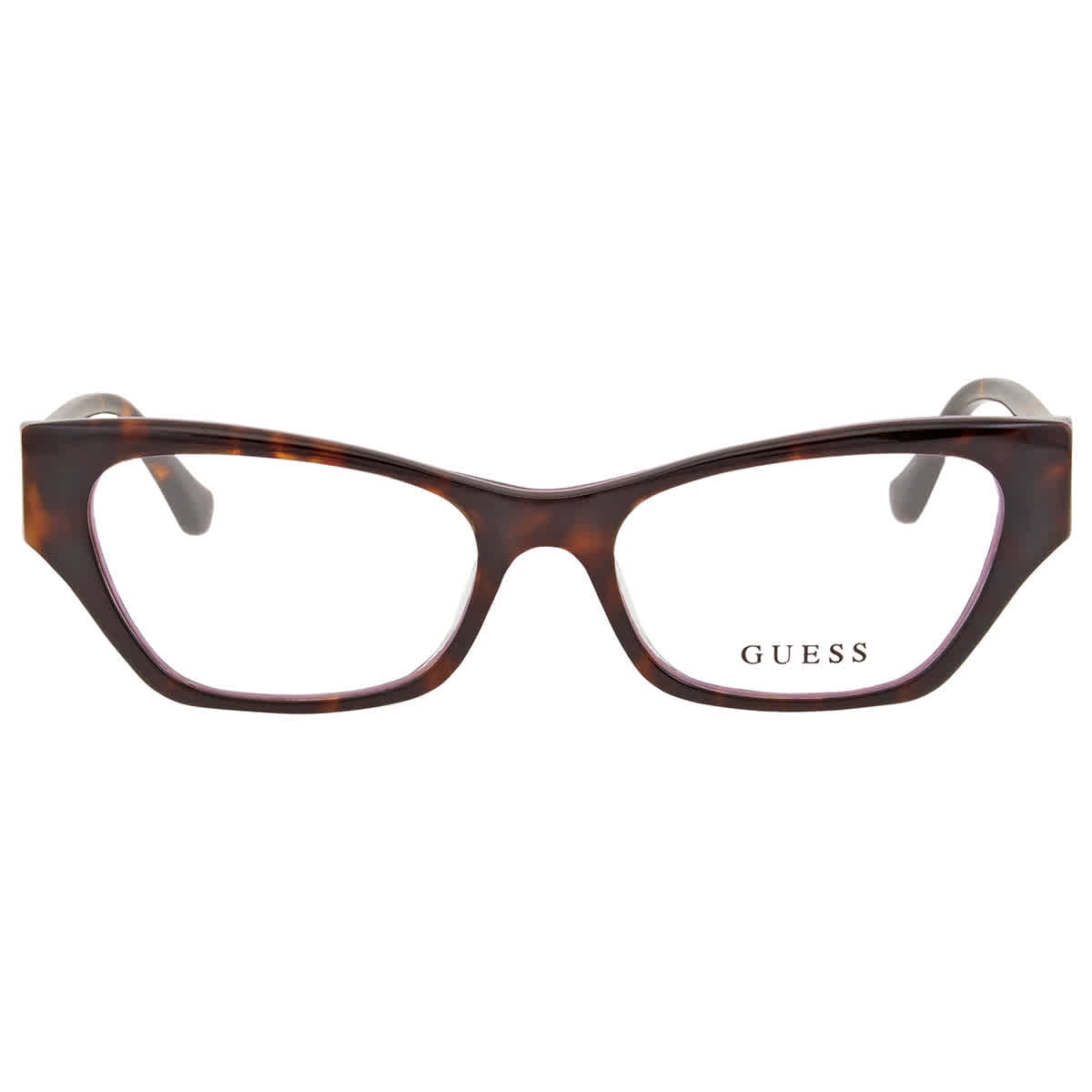 GUESS Eyeglasses Frames for Women Purple Havana GU-2747/V 056 cat eye ...