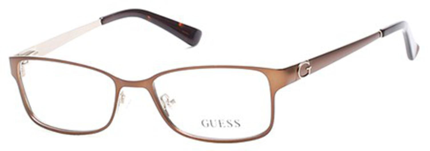 GUESS GU2568-050-52 Eyeglasses Size 52mm 17mm 135mm Clear Demo Plastic ...