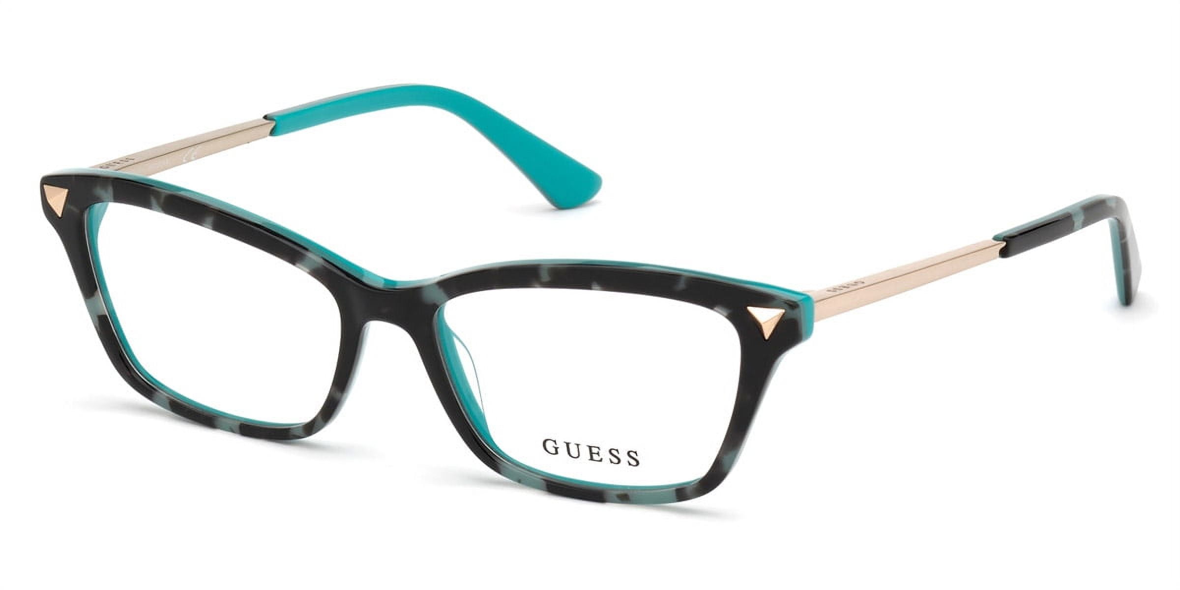 GUESS GU2797-095-52 Eyeglasses Size 52mm 15mm 140mm Clear Demo Plastic ...