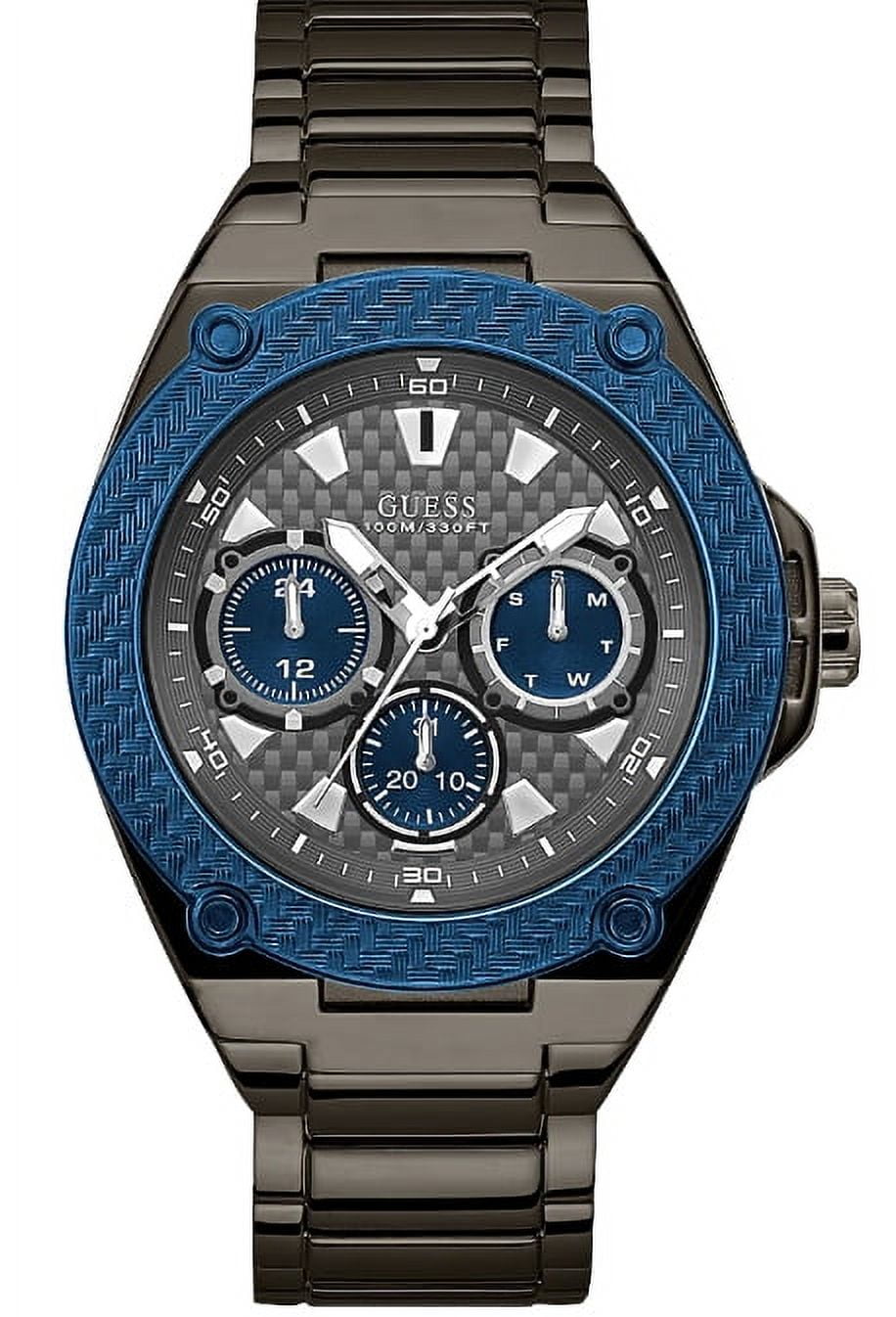 GUESS GUNMETAL CASE GUNMETAL STAINLESS STEEL WATCH U1305G3 - Walmart.com