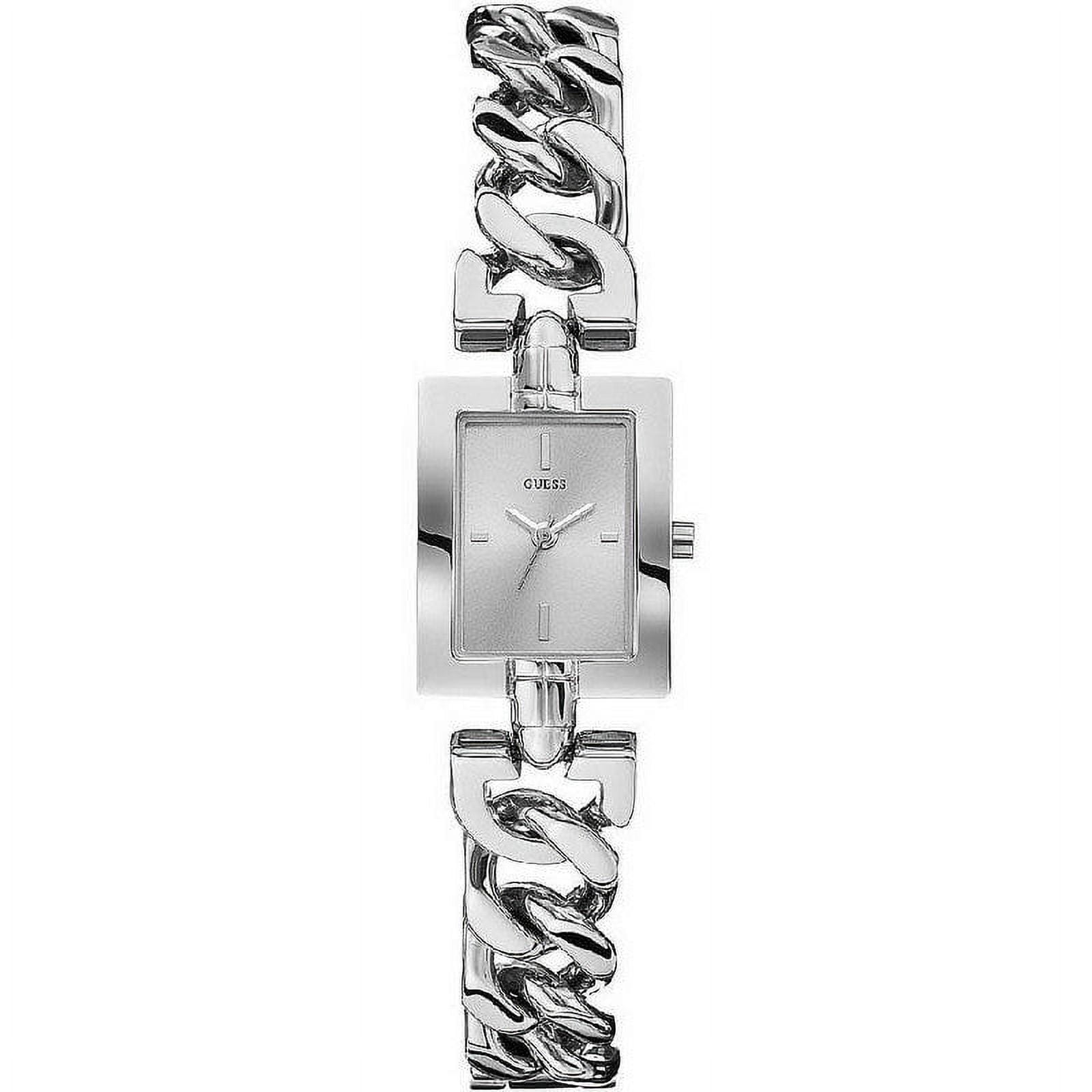 GUESS Ladies Silver Tone Watch W0437L1 - Walmart.com
