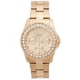 GUESS Rose Gold-Tone Multifunction Watch U12005L2 - Walmart.com