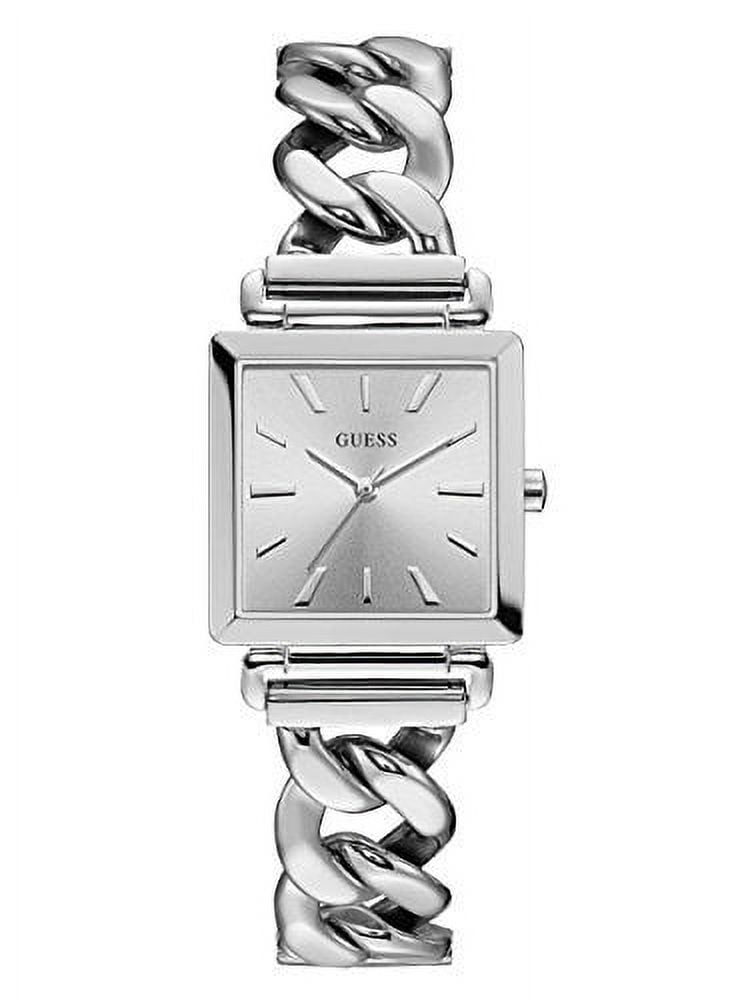 GUESS U1029L1 SILVER-TONE CHAIN WATCH - Walmart.com