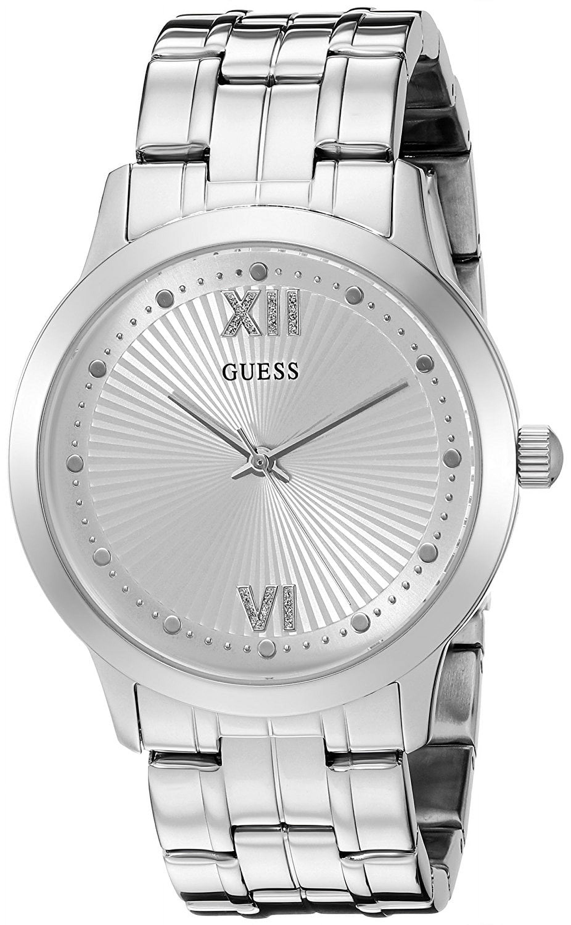 GUESS Women's Vintage Inspired Stainless Steel Watch U0634L1 - Walmart.com