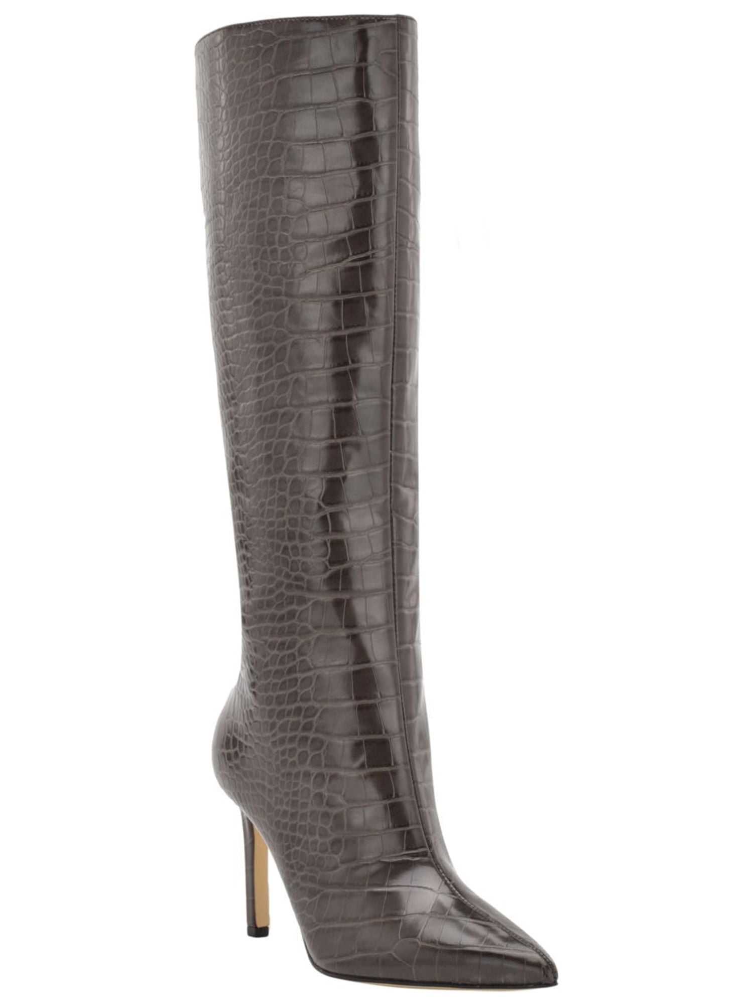 GUESS Womens Brown Padded Dayton Pointy Toe Stiletto Dress Boots 9 M - Walmart.com