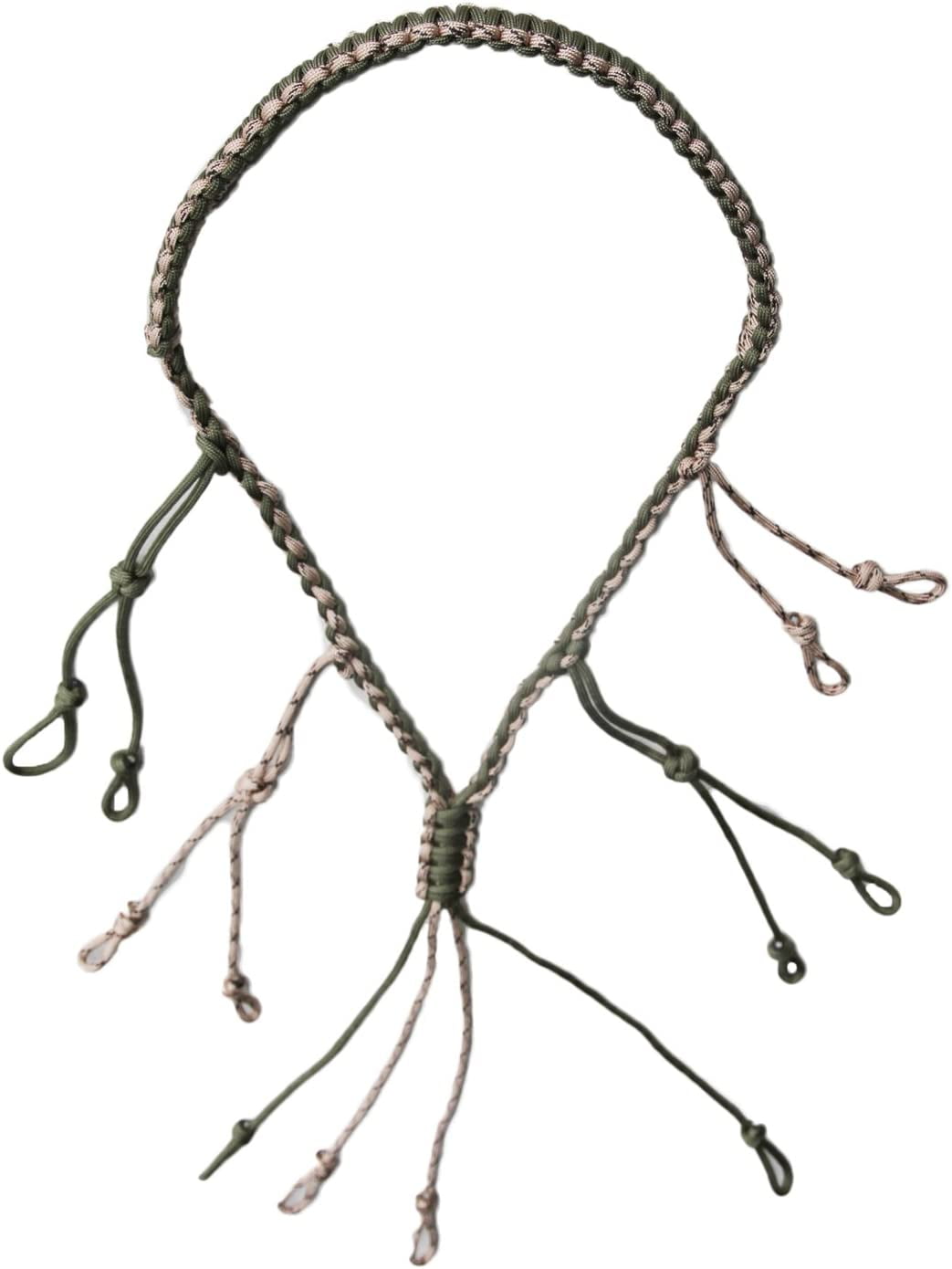 GUGULUZA Duck Call Lanyard with 550LB Paracord Secures 5 Call ...