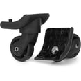 GUGULUZA Durable Luggage Wheels Replacement Kit Travel Accessories ...