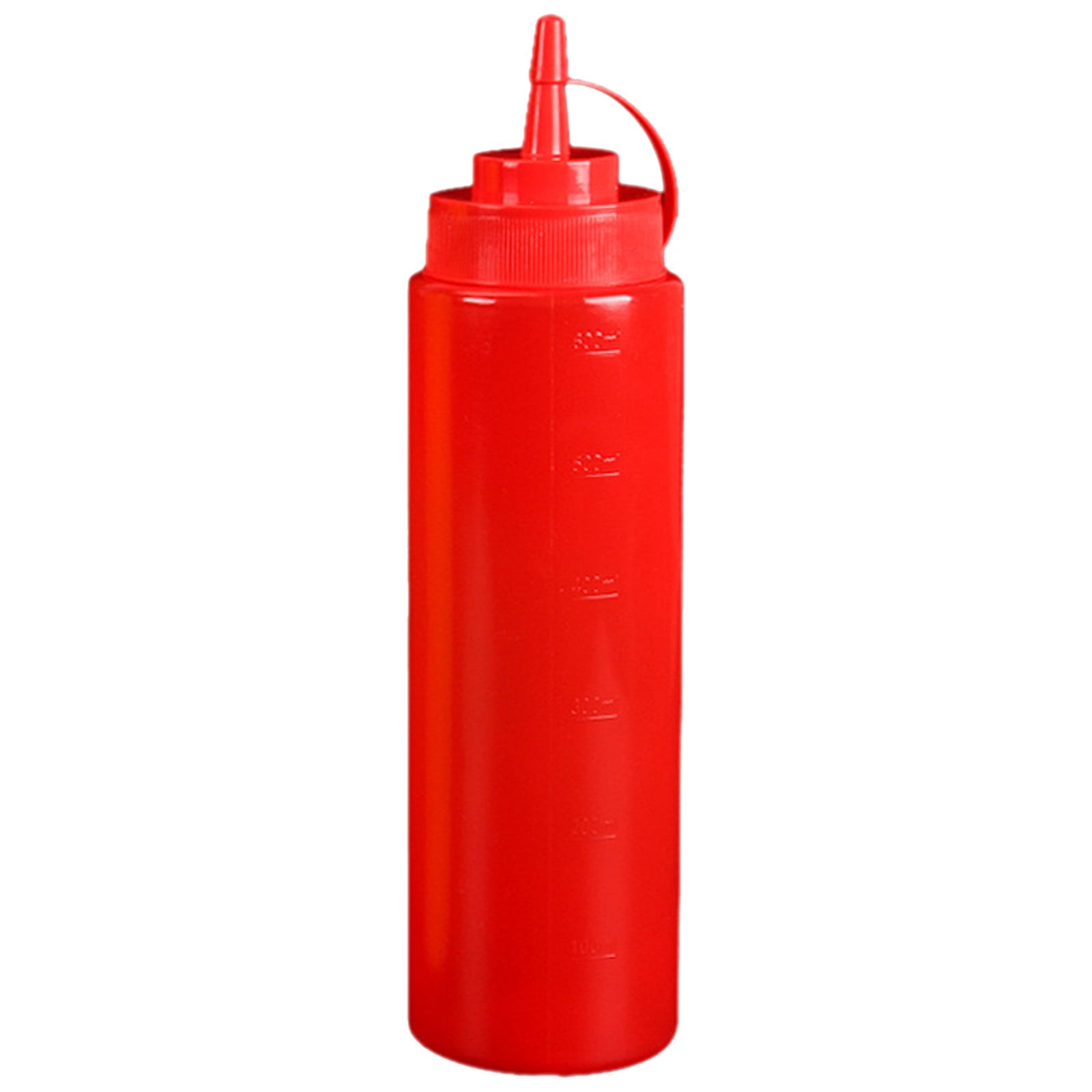 GUIGUI 1 PACK Condiment Squeeze Bottles, 24 OZ Empty Squirt Bottle with ...