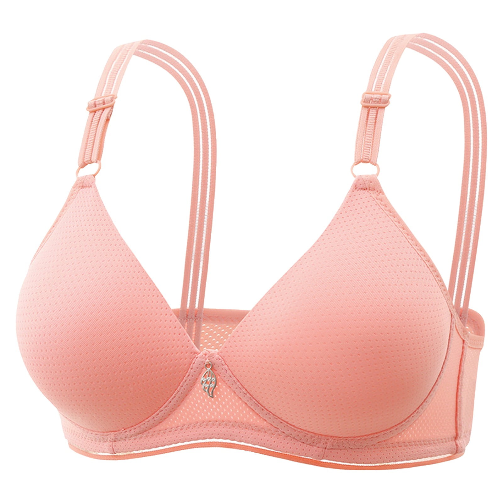 GUIGUI Women's T-shirt Bra Lightly-lined Wireless Minimizer Comfort ...
