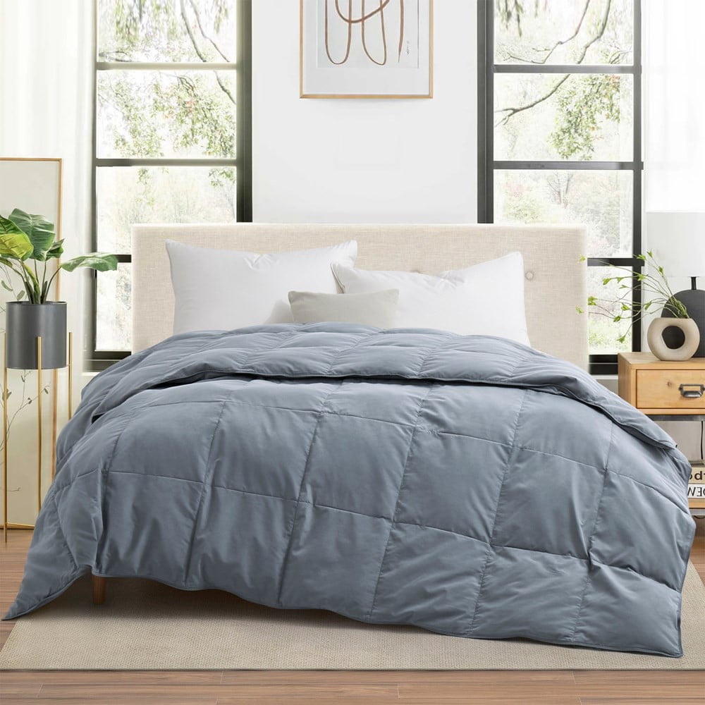 VTUIVBH Lightweight White Goose Down Feather Blanket - Walmart.com