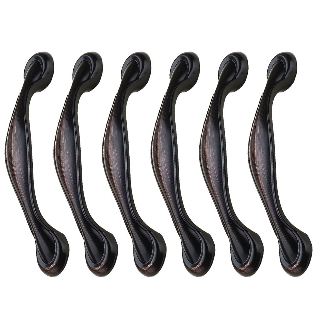 GUIYANIU 16 Pcs Black Solid Kitchen Cabinet Handles for Drawer Door ...