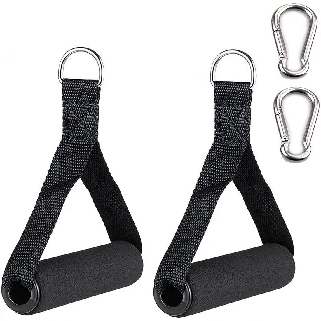 GUIYANIU Triceps Webbing Rope Resistance Bands Handle Cable with ...