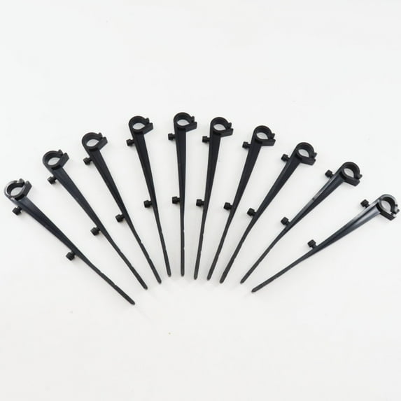 GUIYONG 20pcs Gutter Guard Clips Black Plastic Gutter Hook Fixing Clips ...