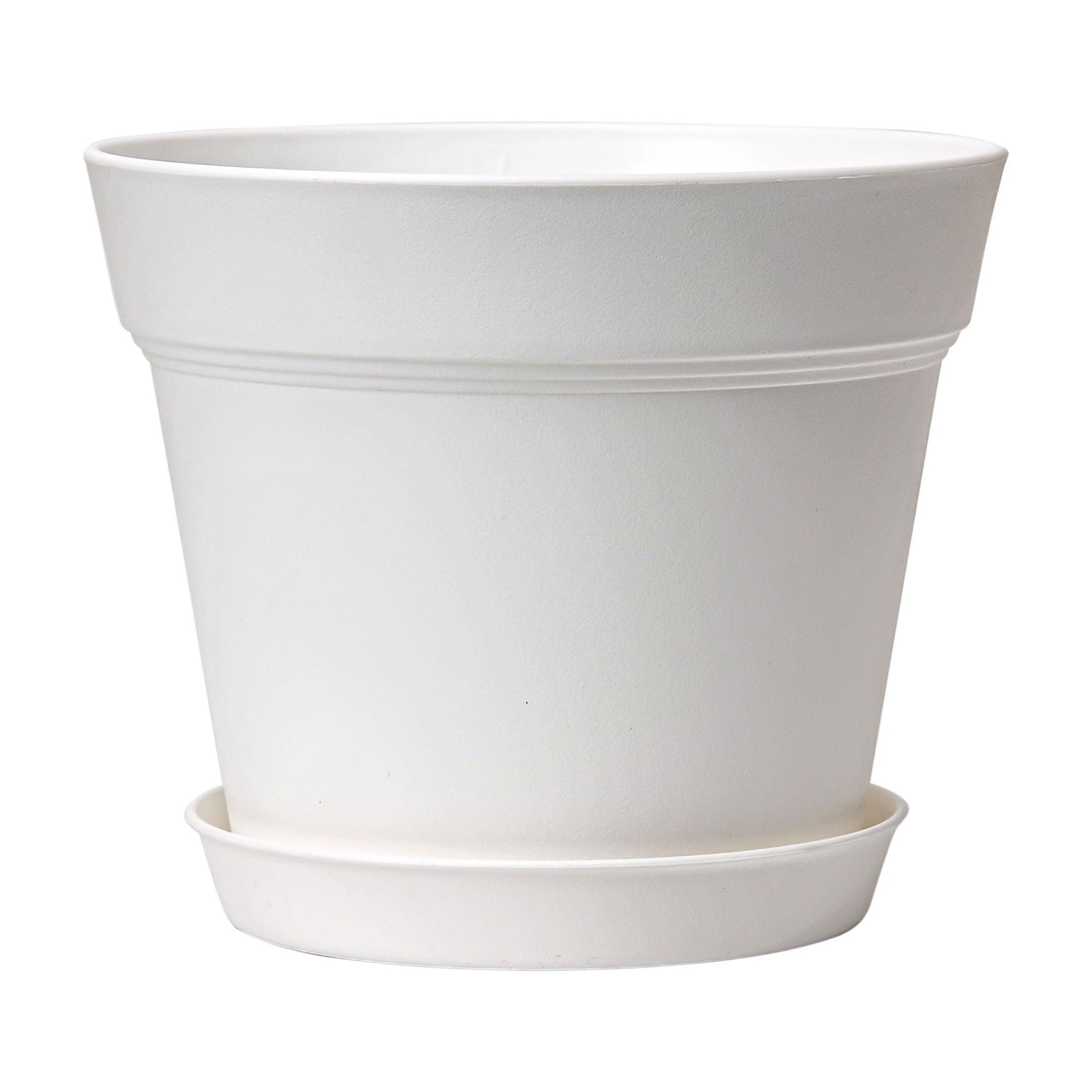 GUIYONG 4pcs Decorative Plastic Flower Pots with Drainage Holes and ...