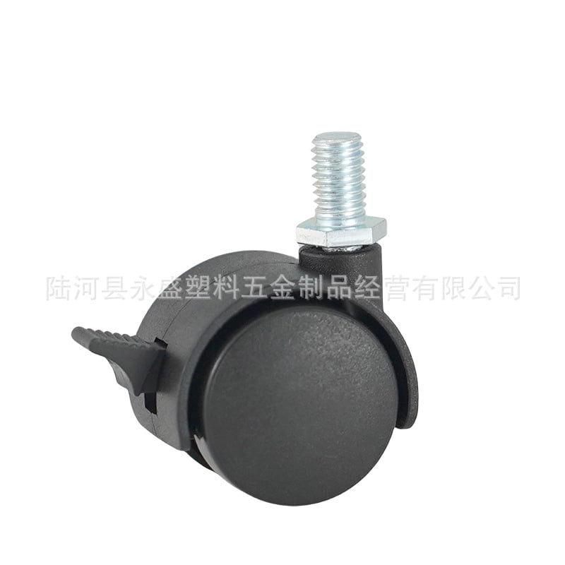 GUIYONG 4pcs Pu Swivel Caster Wheels With Locking Brakes Replacement ...