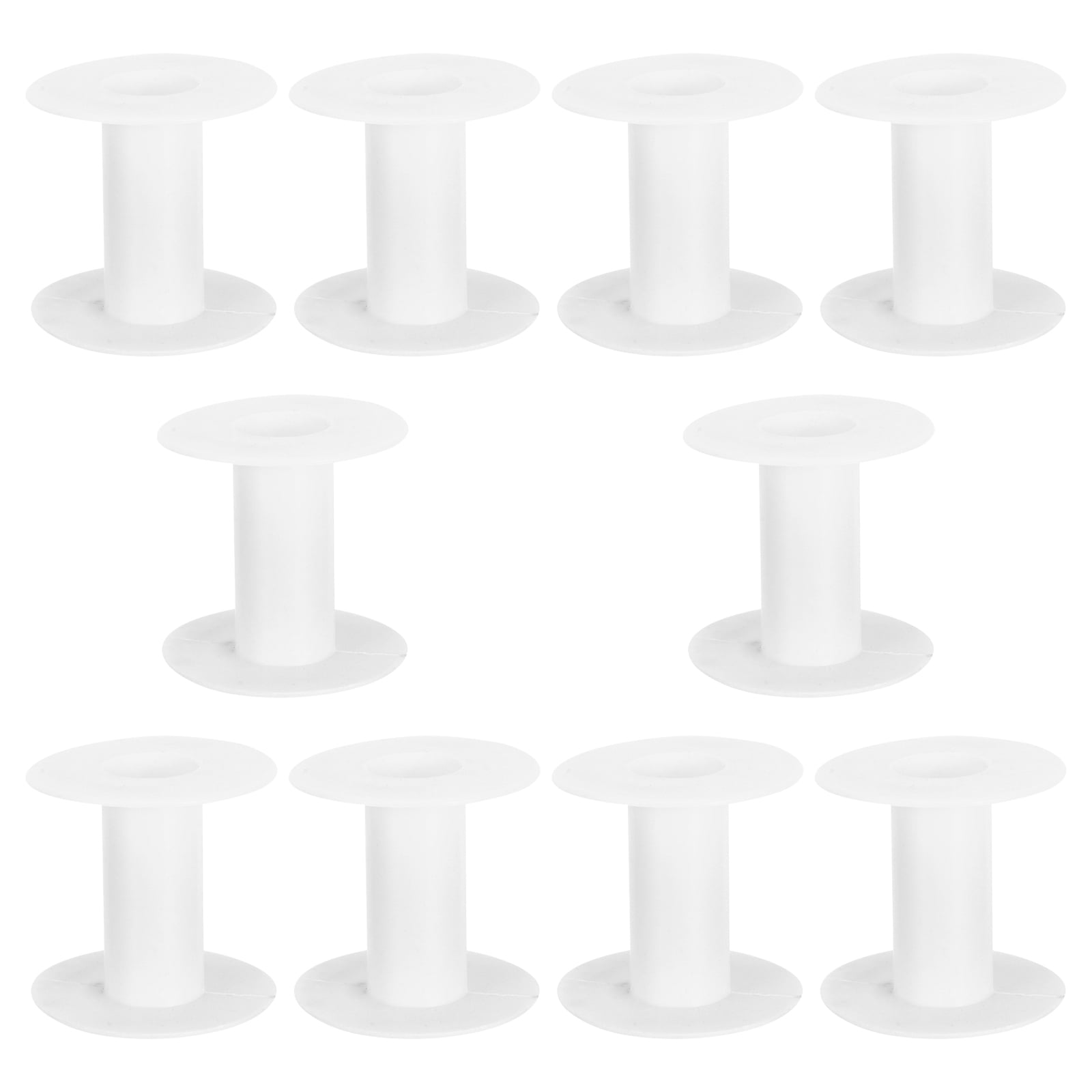 GUIYONG 5 Pcs Empty Plastic Spools Ribbon Spools Thread String Bobbin ...