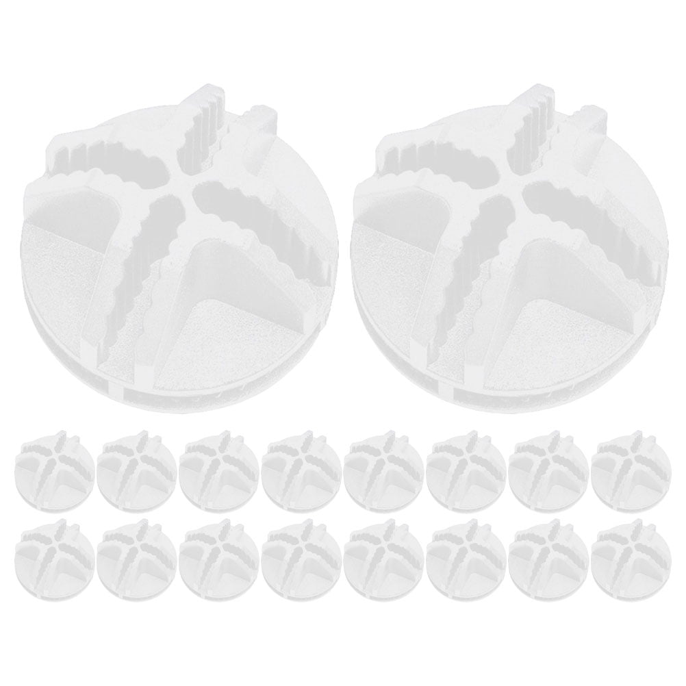 GUIYONG 50pcs Modular Wire Connectors for DIY Furniture White Wire Cube ...