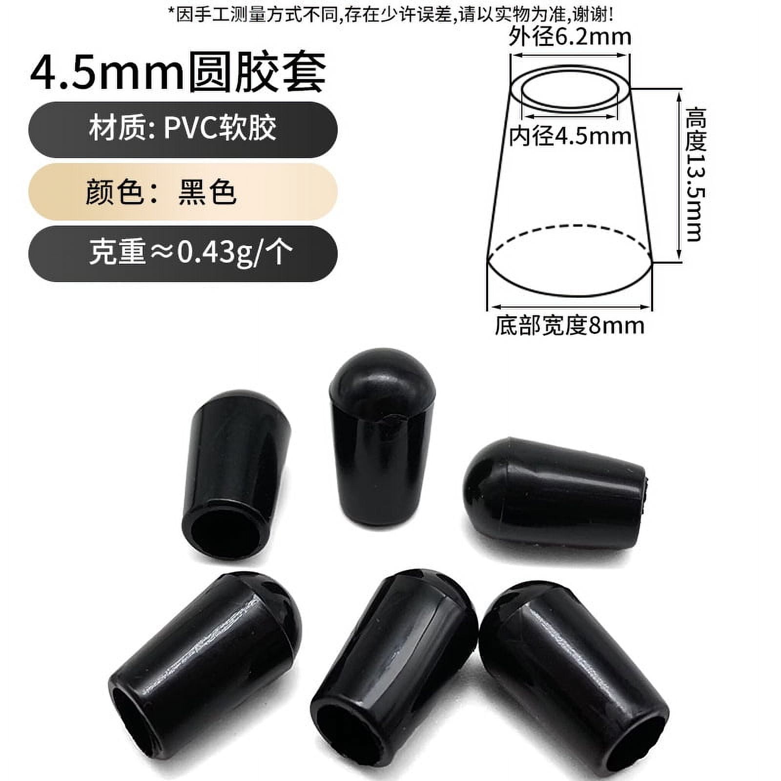 GUIYONG 50pcs PVC End Caps for Wire Hangers PVC Rubber Tip Covers for ...