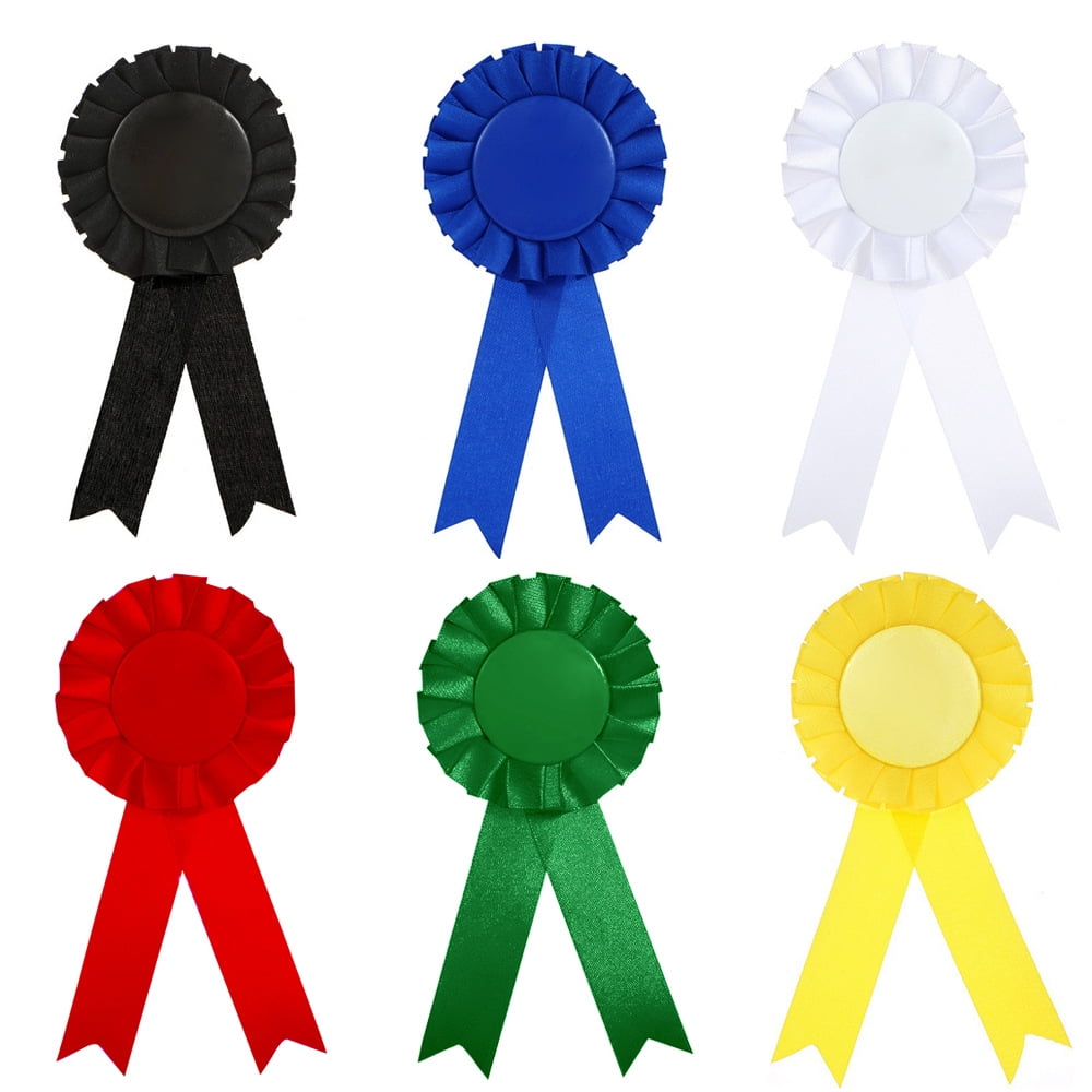 GUIYONG 5Pcs Blank Achievement Awards Tinplate Brooch Honor Badge ...