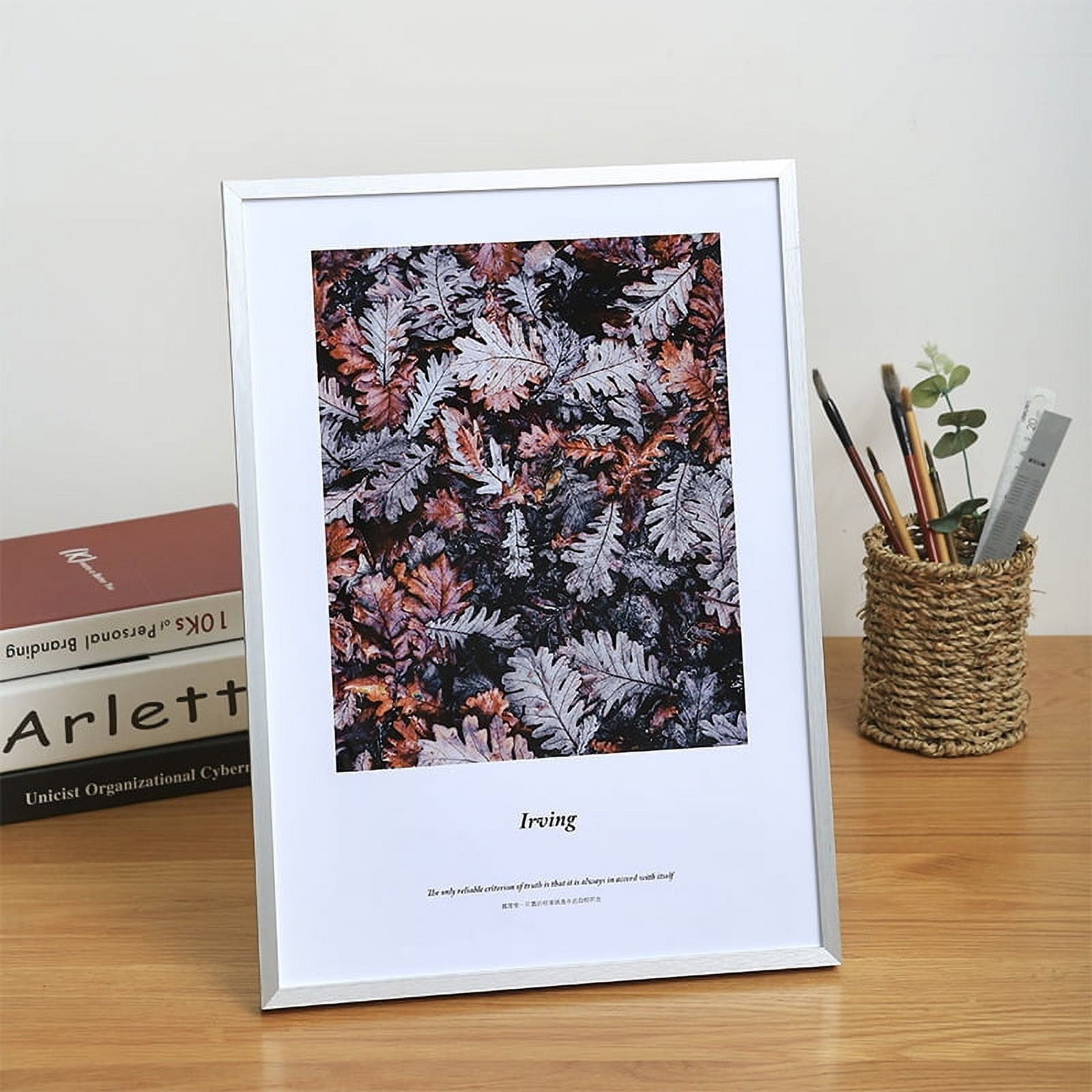 GUIYONG Metal Picture Frame A4 Aluminum Alloy Photo Frame Gallery ...