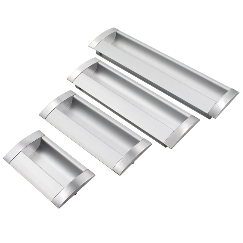GUIYONG Recessed Finger Pulls Aluminum Alloy Hidden Concealed Handle ...