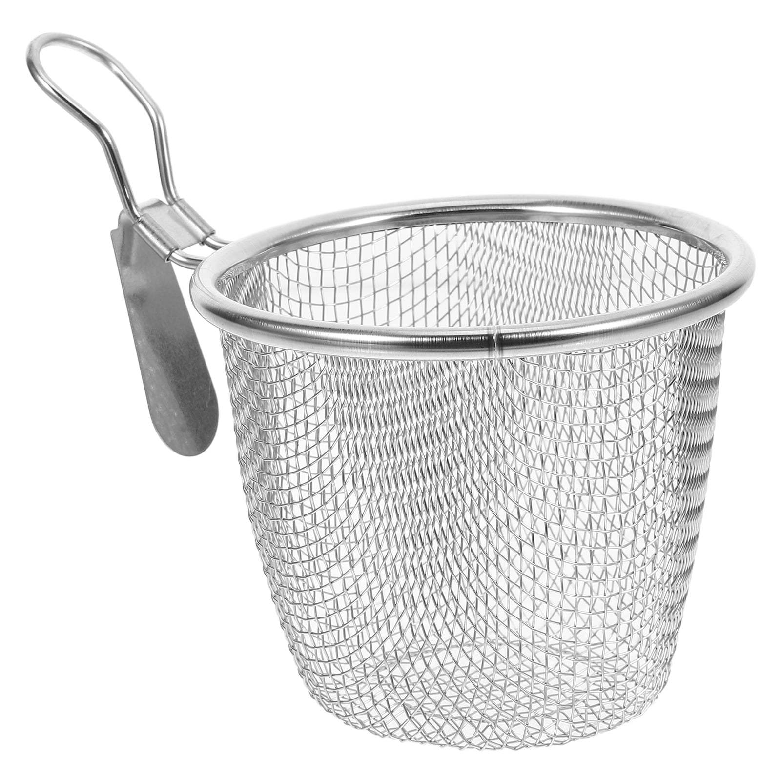 GUIYONG Stainless Steel Noodle Strainer With Handle Fine Mesh Sieve For Pasta Hot Pot ...