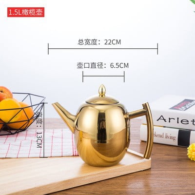 GUIYONG Stainless Steel Tea Kettle with Filter for Loose Leaf Tea ...