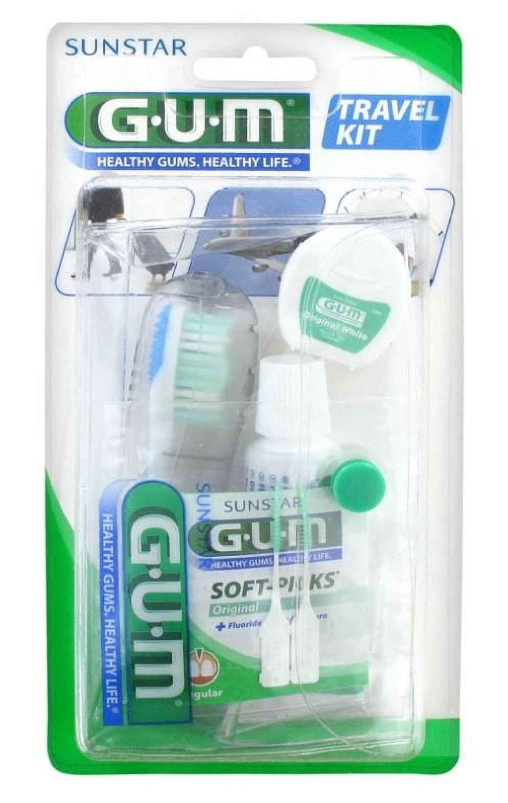 GUM Dental Care Travel Kit - Walmart.com