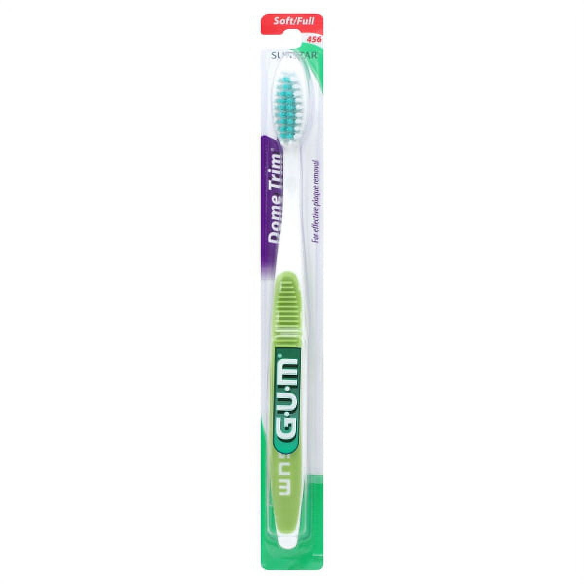 GUM Dome Trim Soft Toothbrush - Walmart.com