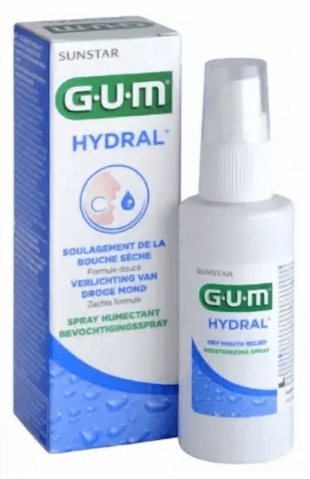 Hydral Moisturizing Spray 50ml by GUM / Hydral - Walmart.com