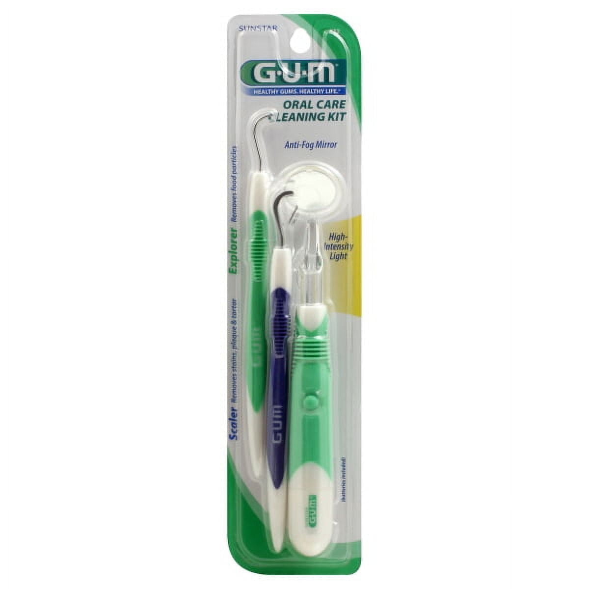 Sunstar GUM® Hygiene Oral Care Cleaning Kit - Dental Teeth Cleaner ...