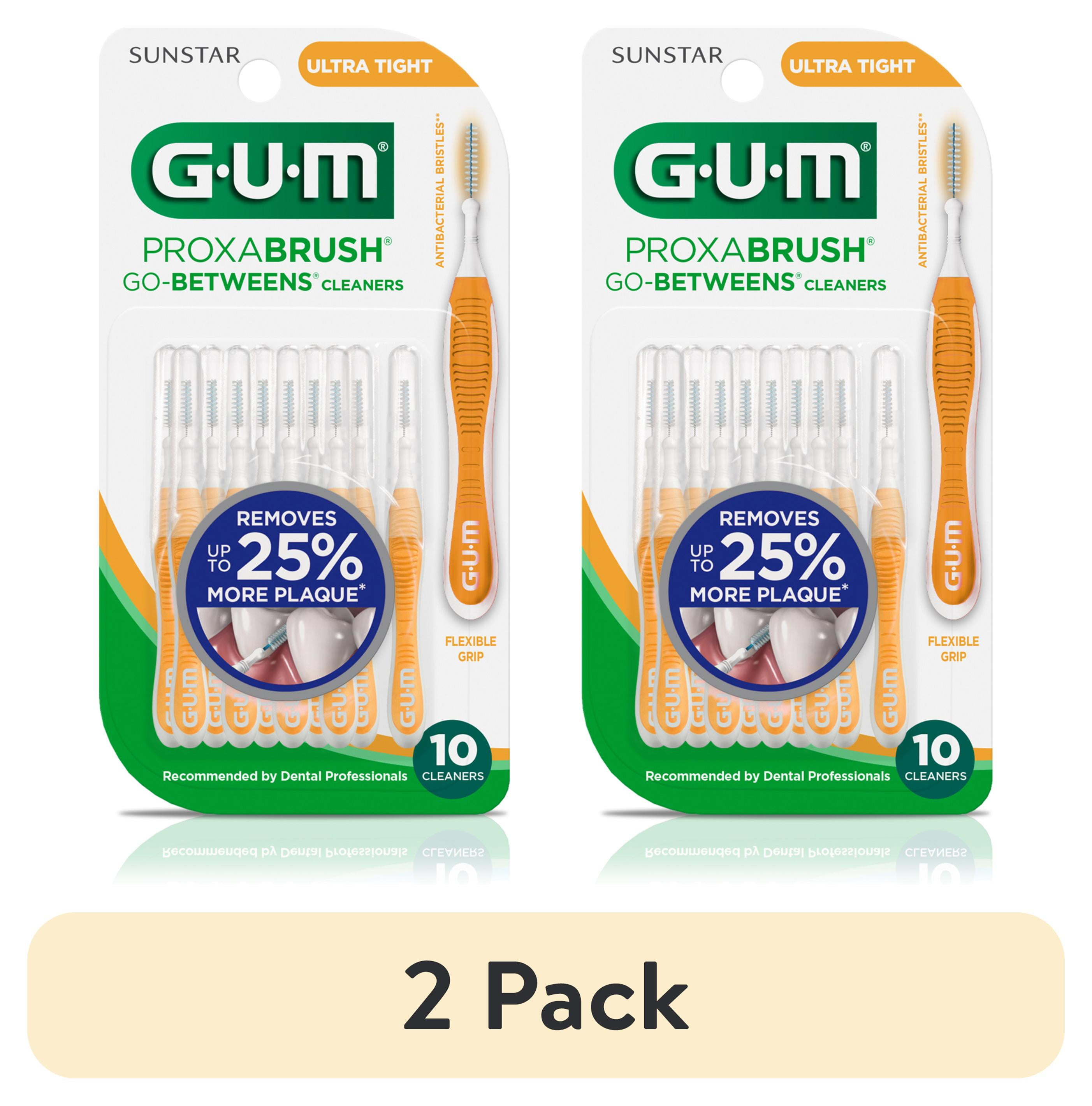 GUM Proxabrush Go-Betweens - Ultra Tight, Interdental Brushes, Soft ...