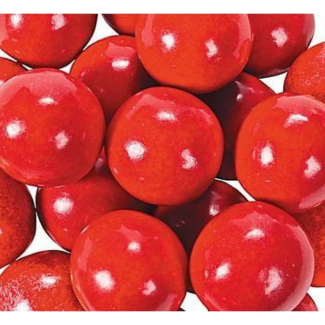 GUMBALLS RED 25mm or 1 inch (57 count), 1LB - Walmart.com