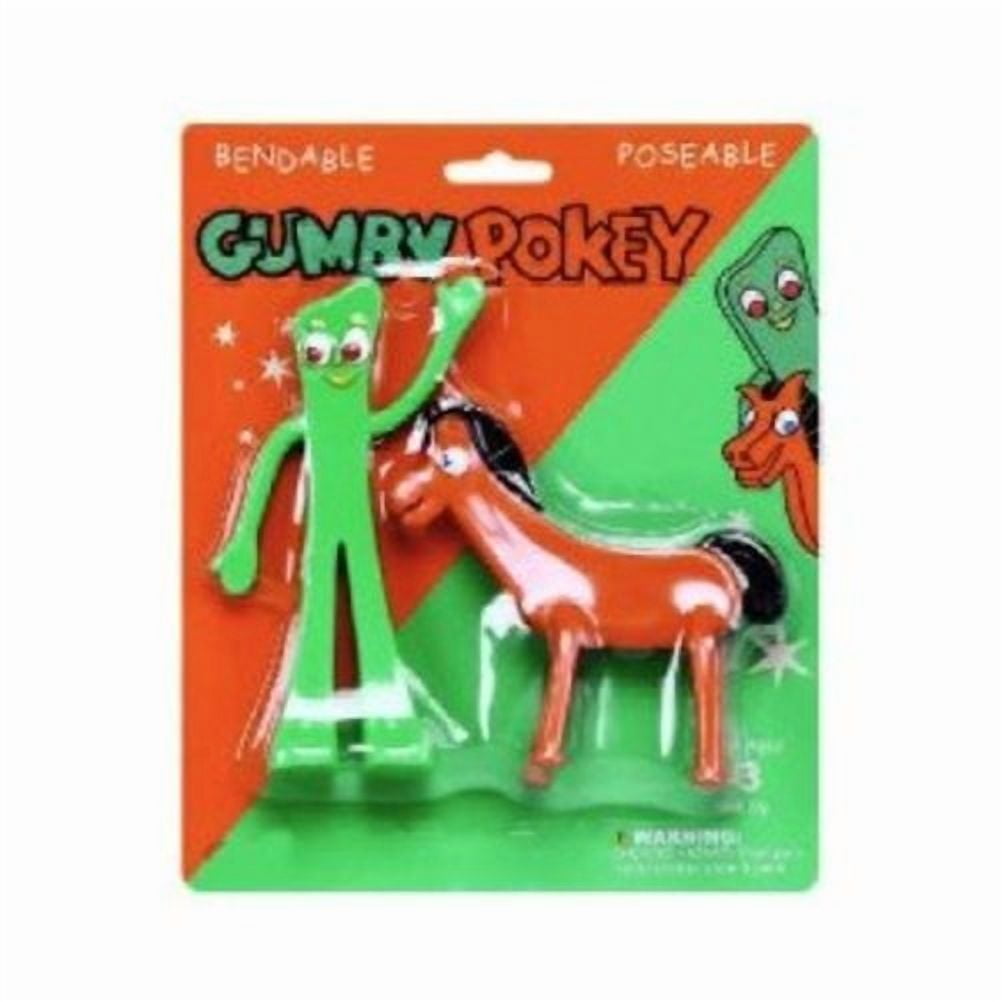 Classic Gumbitty Gumby and Gumbitty Pokey Bendable and Poseable Toy ...