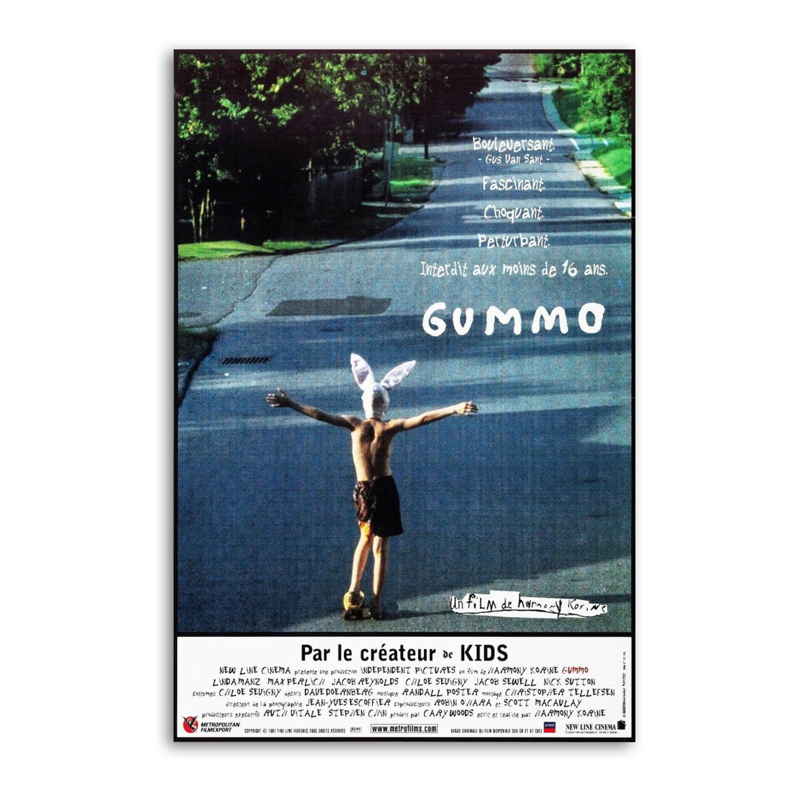 GUMMO Classic 90's Vintage Movie Canvas Wall Art Poster Decorative ...
