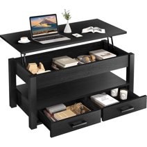 Furmax 39-Inch Wood Lift Top Coffee Table with Hidden Compartment and ...