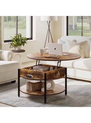 Round Coffee Table in Coffee Tables - Walmart.com