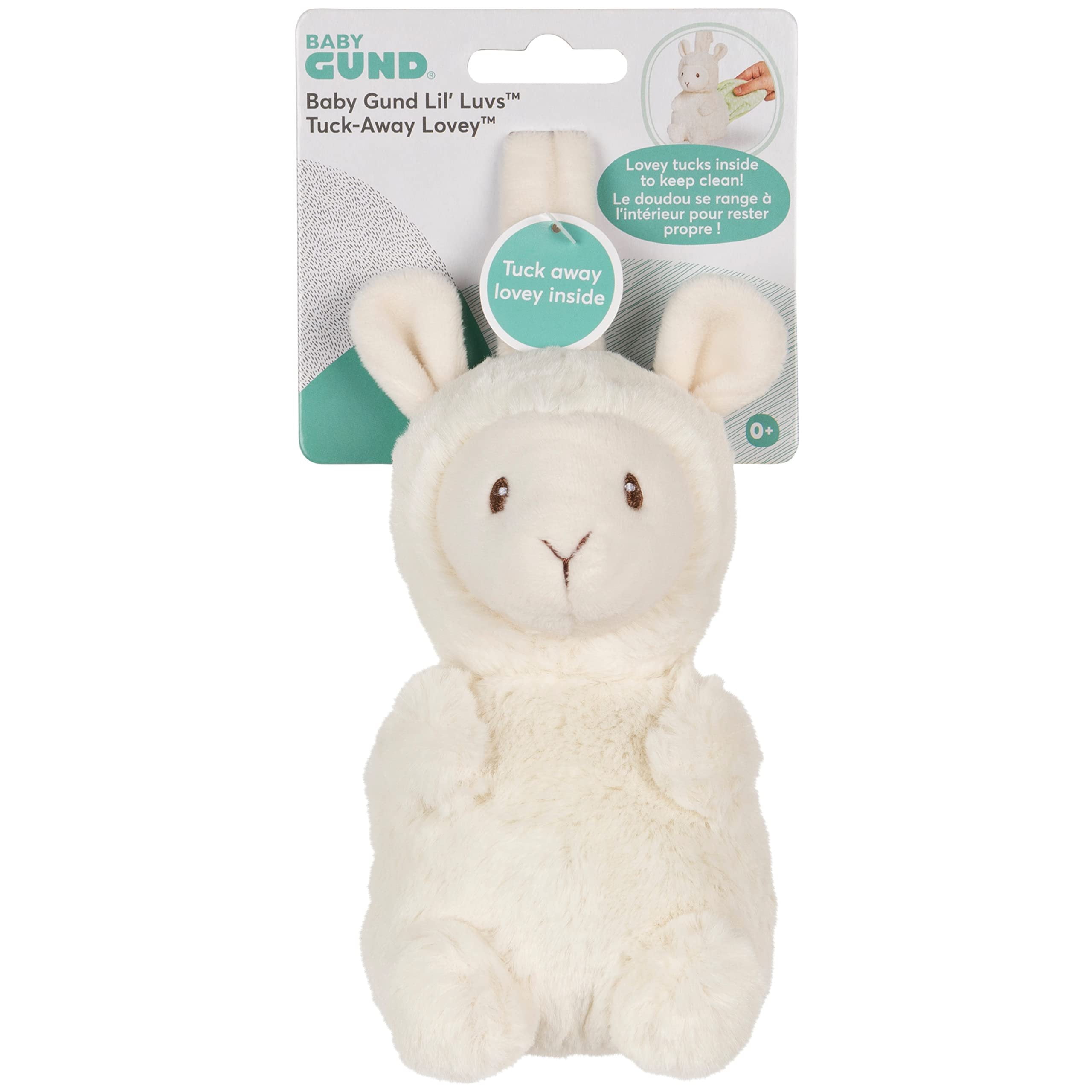 GUND Baby Lil Luvs Tuck-Away Lovey, Liam Llama, Ultra Soft Animal Plush ...
