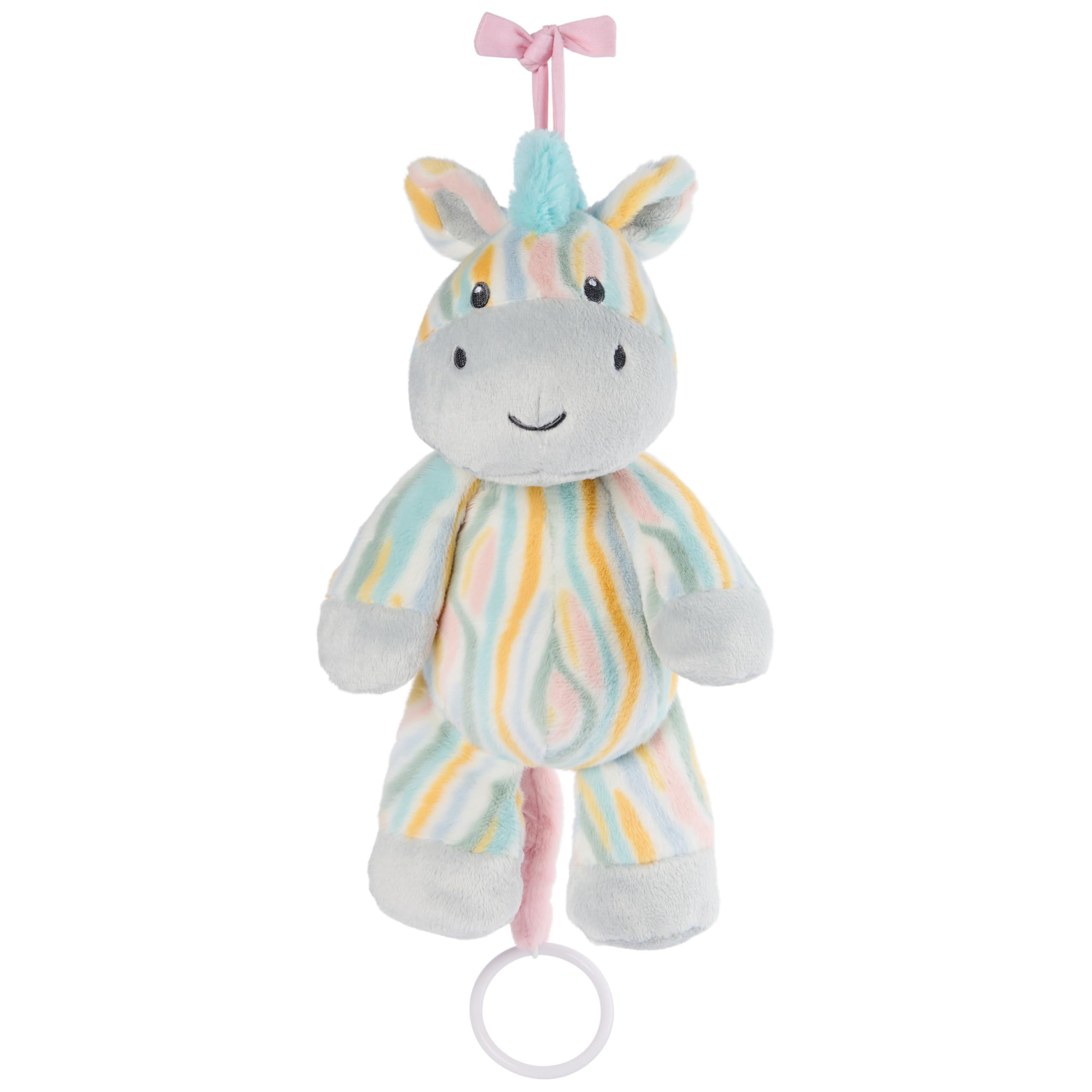 GUND Baby Safari Friends Zebra Pull-Down Musical Plush, Travel Friendly ...