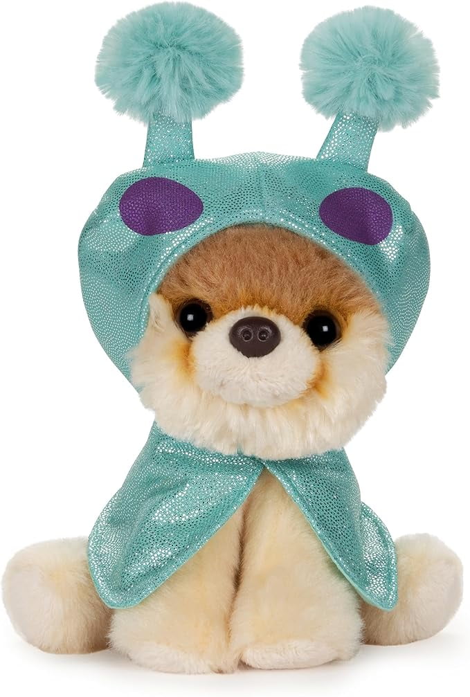 GUND Boo World's Cutest Dog Itty Bitty Boo Alien Plush Stuffed Animal ...