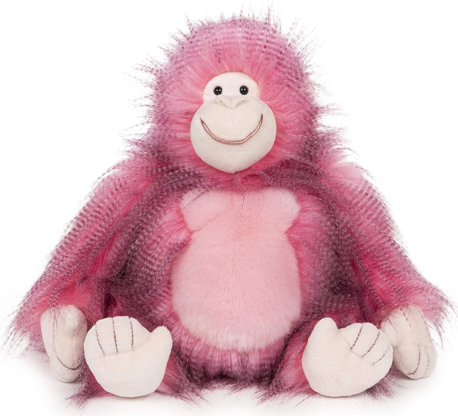 GUND Fab Pals Collection, Ramona Gorilla, Plush Monkey Stuffed Animal for Ages 1 and Up, Pink ...