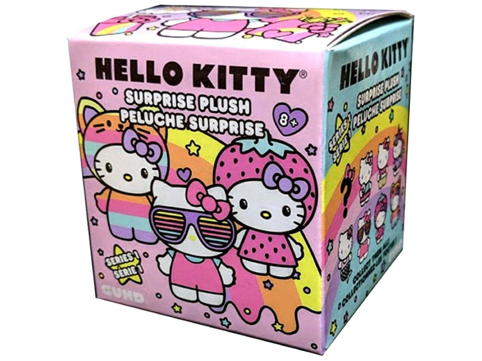 GUND Hello Kitty Blind Box Series 1 Mystery Surprise Plush Box ...