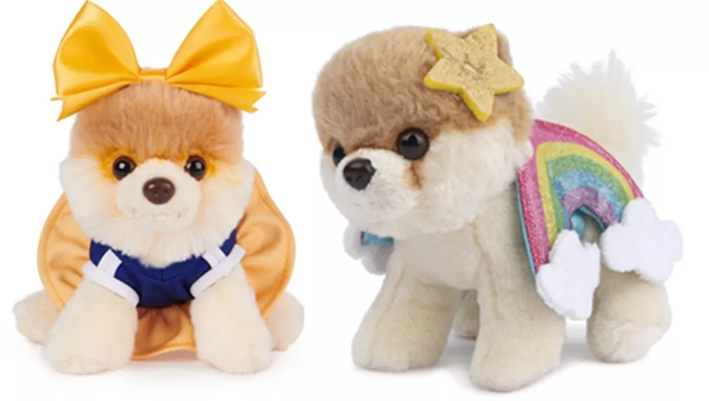 GUND Itty Bitty Boo 5" Plush 2 Piece Bundle, Rainbow Boo and ...