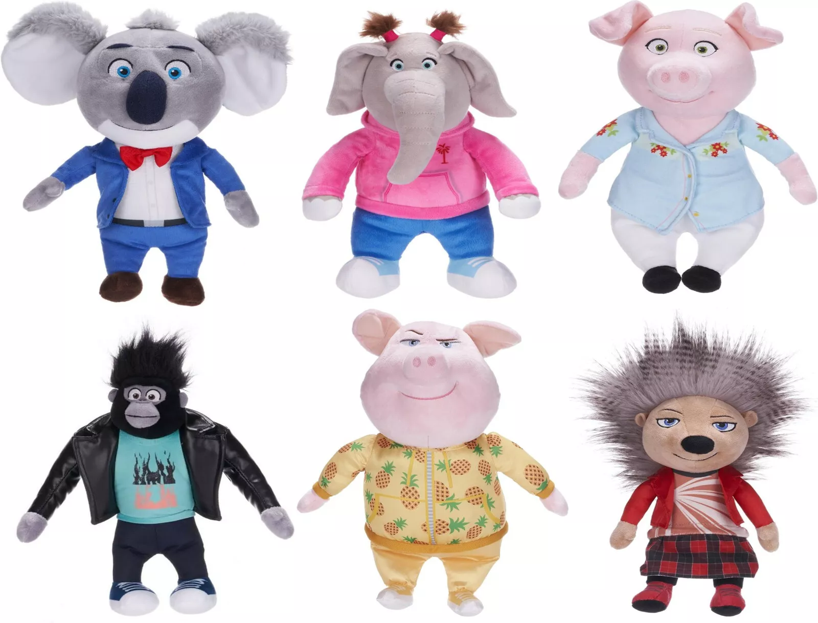 GUND Movie SING Meena Female Elephant Plush Toy Stuffed Animal - Female ...